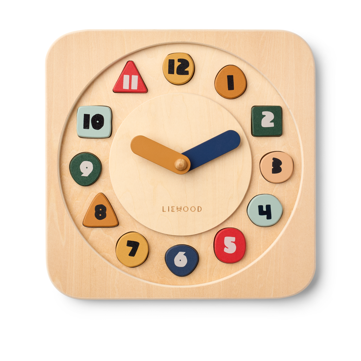 Liewood Karamo Moods & Time Activity Board Characters Sandy - Lazy Lama ...