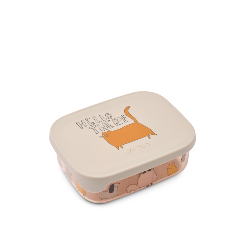 Liewood Lunchbox Arthur Cats and Dogs Sandy - Lazy Lama Kids Conceptstore