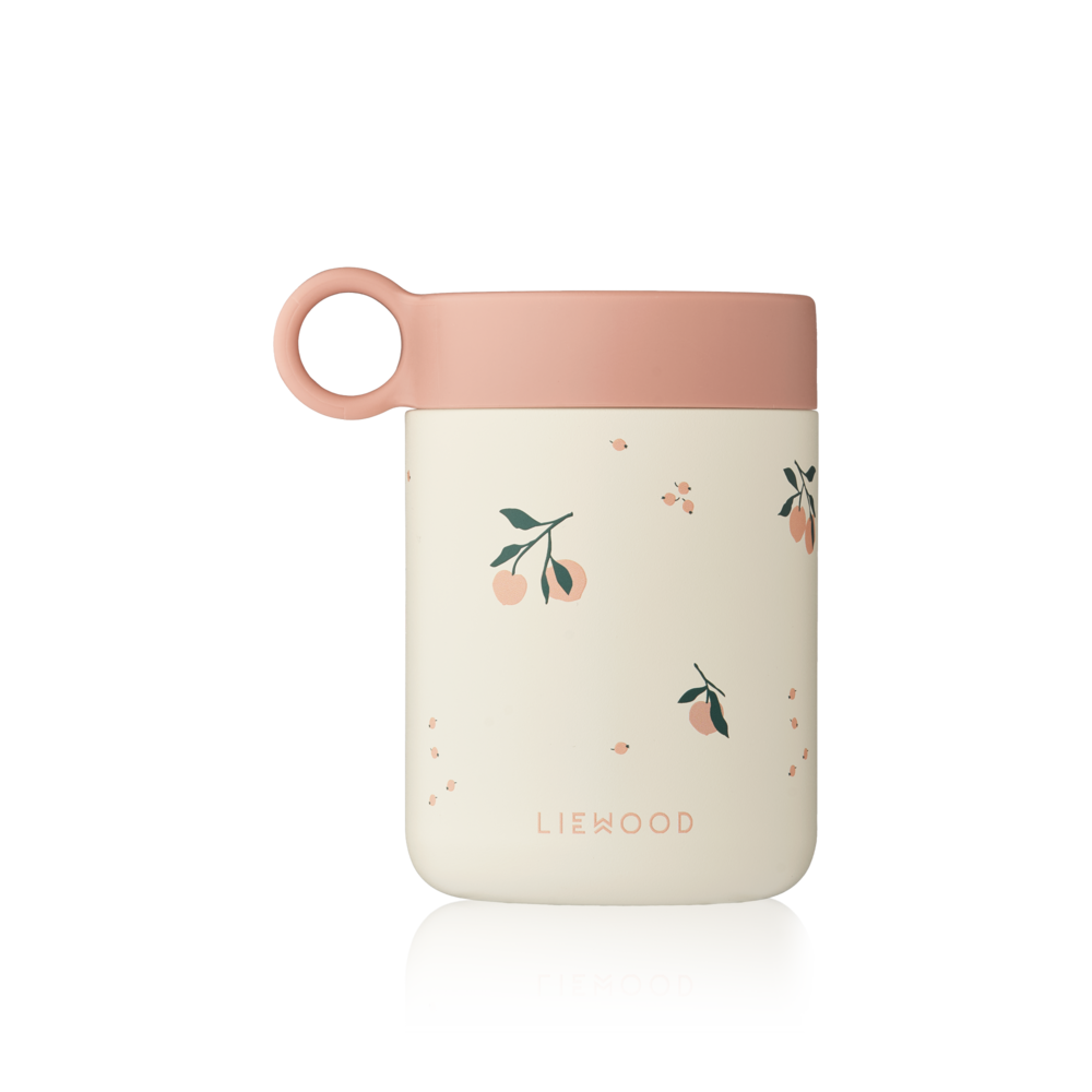 Liewood Food Jar Kiani Peach Sea Shell - Lazy Lama Kids Conceptstore