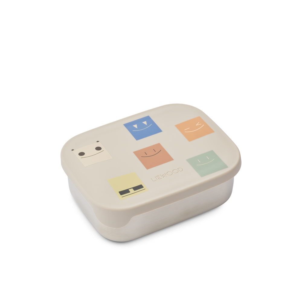 Liewood Lunchbox Arthur Smiley Sandy - Lazy Lama Kids Conceptstore
