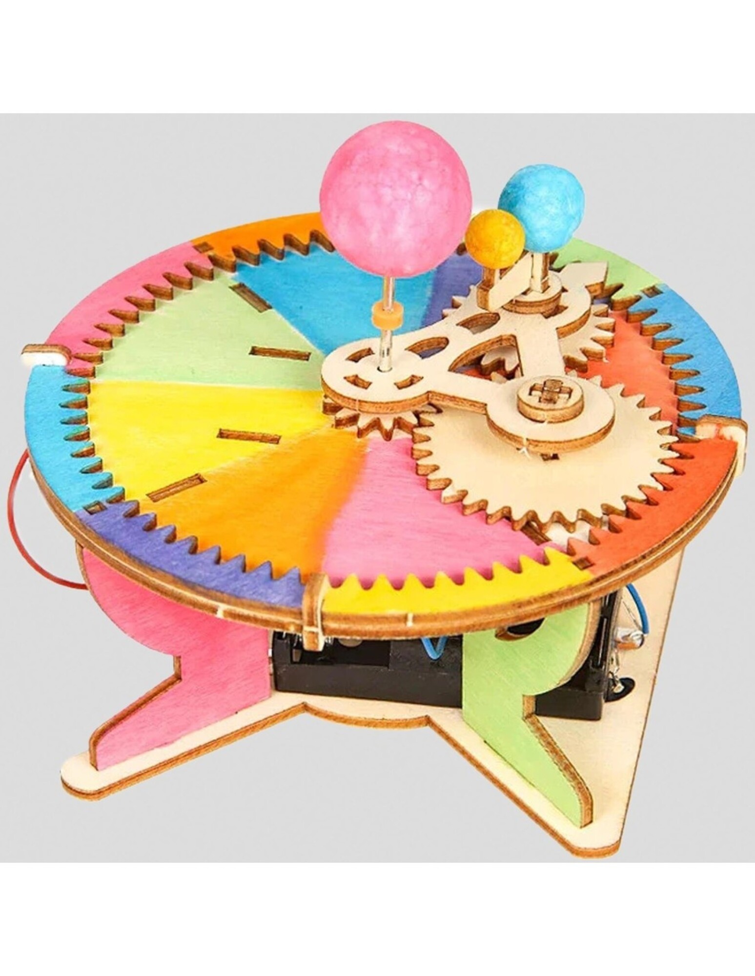 Bouw je eigen bewegend zonnestelsel – DIY set - Lazy Lama Kids Conceptstore