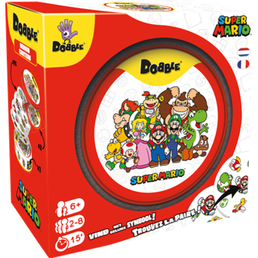 Spel Dobble Super Mario - Lazy Lama Kids Conceptstore