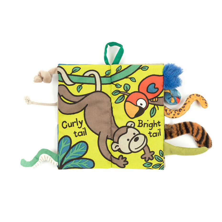 Jellycat Jungly Tails Voelboekje - Lazy Lama Kids Conceptstore