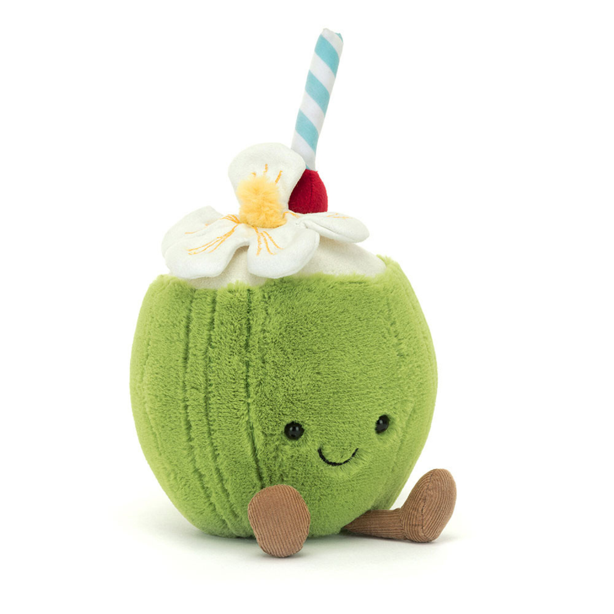 Jellycat Aruba Coconut – Groene knuffelcocktail - Lazy Lama Kids ...