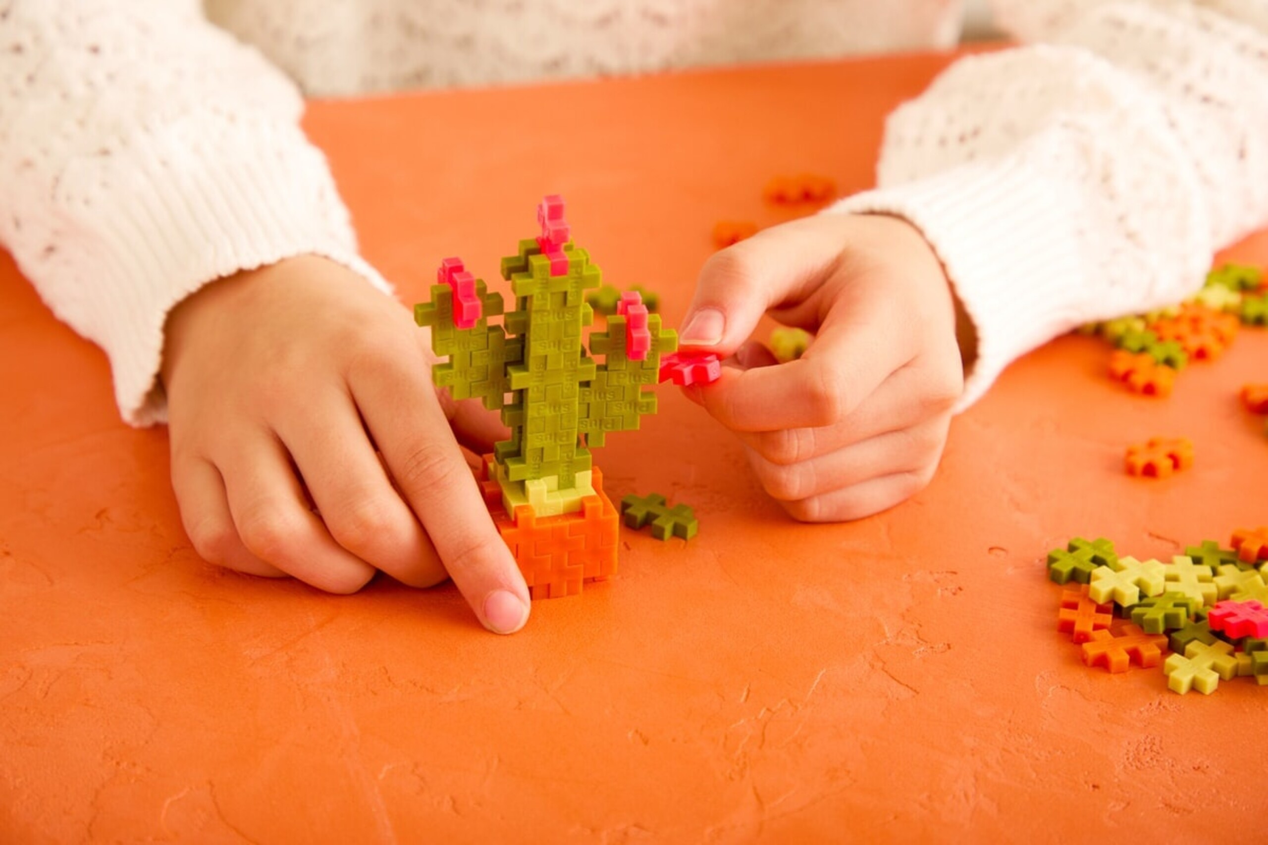Plus Plus Plant Packs - Cactus - Lazy Lama Kids Conceptstore
