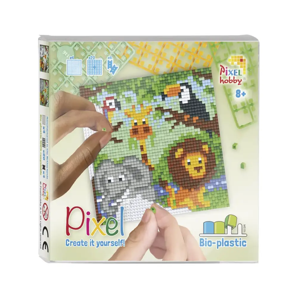 Pixelhobby Pixel Set - Dierenrijk - Lazy Lama Kids Conceptstore