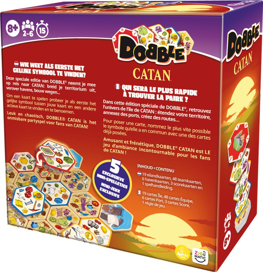 Dobble Catan - Lazy Lama Kids Conceptstore