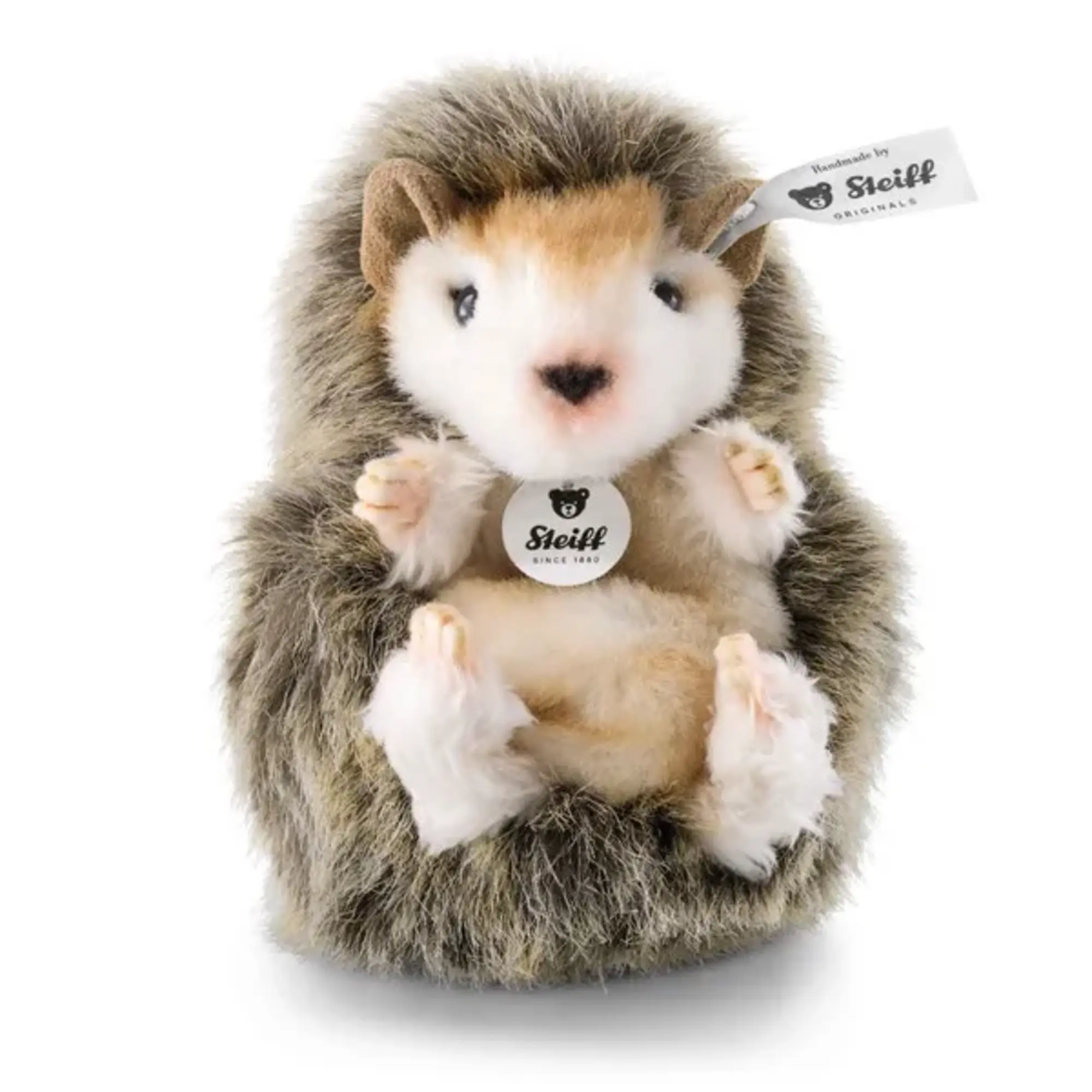 Steiff Knuffel Joggi Baby Hedgehog Mottled Brown - Lazy Lama Kids Conceptstore