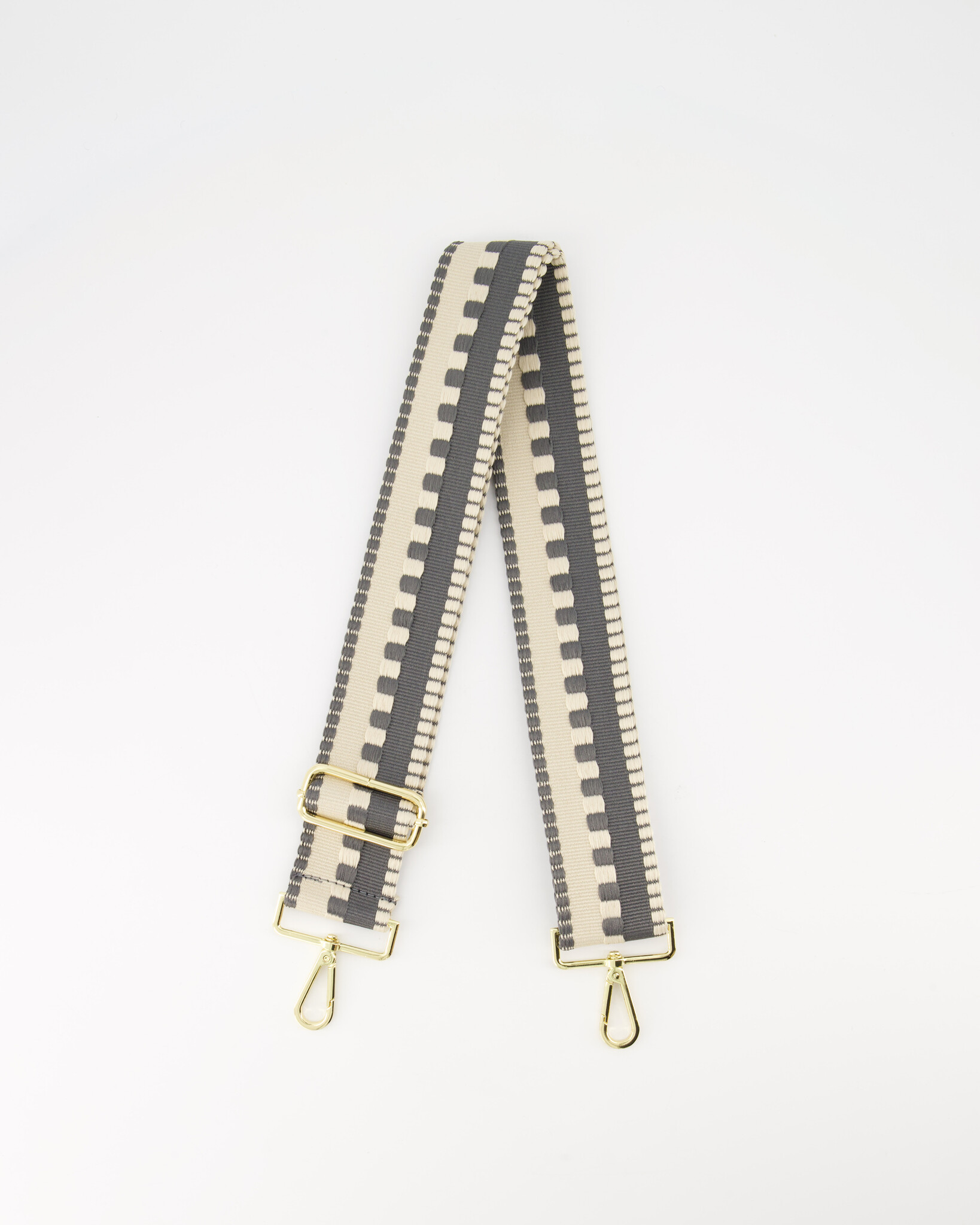 Bag straps | Selina - - Bag straps - Grey - - Gold | Teatro Fashion