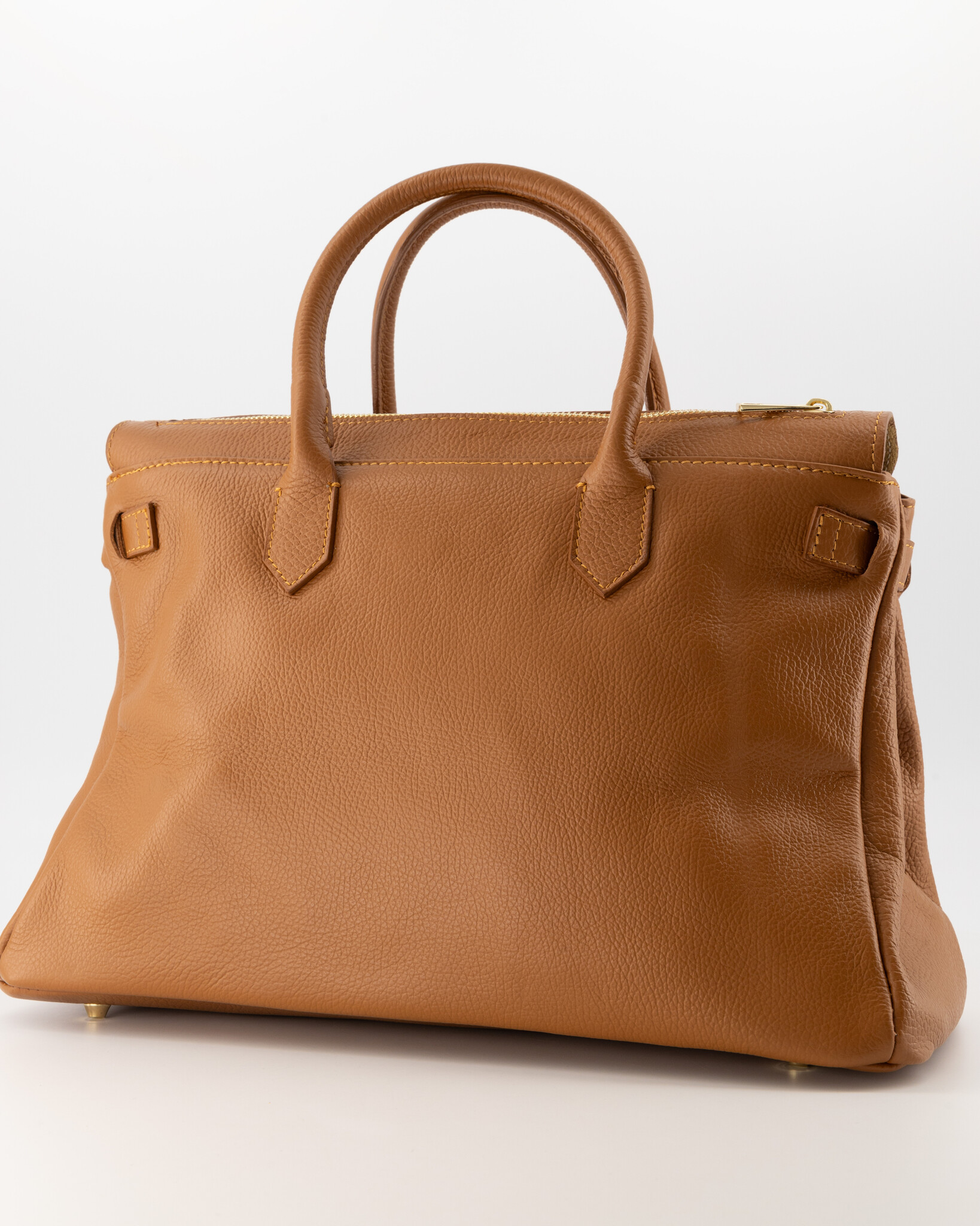 Hand bags | Birdie Large - Classic Grain - Hand bags - Brown - Cognac ...
