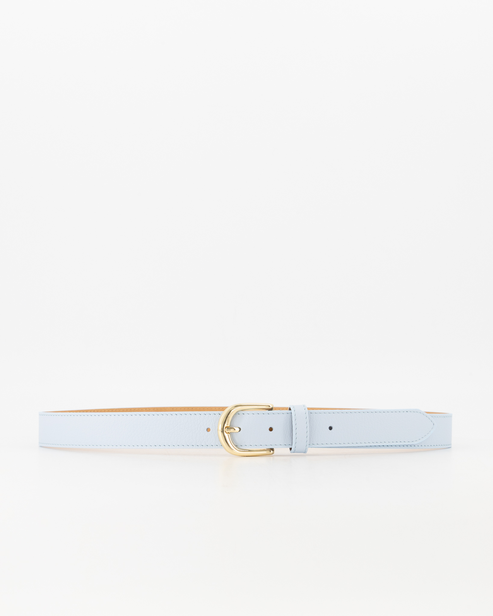 Riemen met gesp | Suus - Classic Grain - Riemen met gesp - Celeste Blue ...