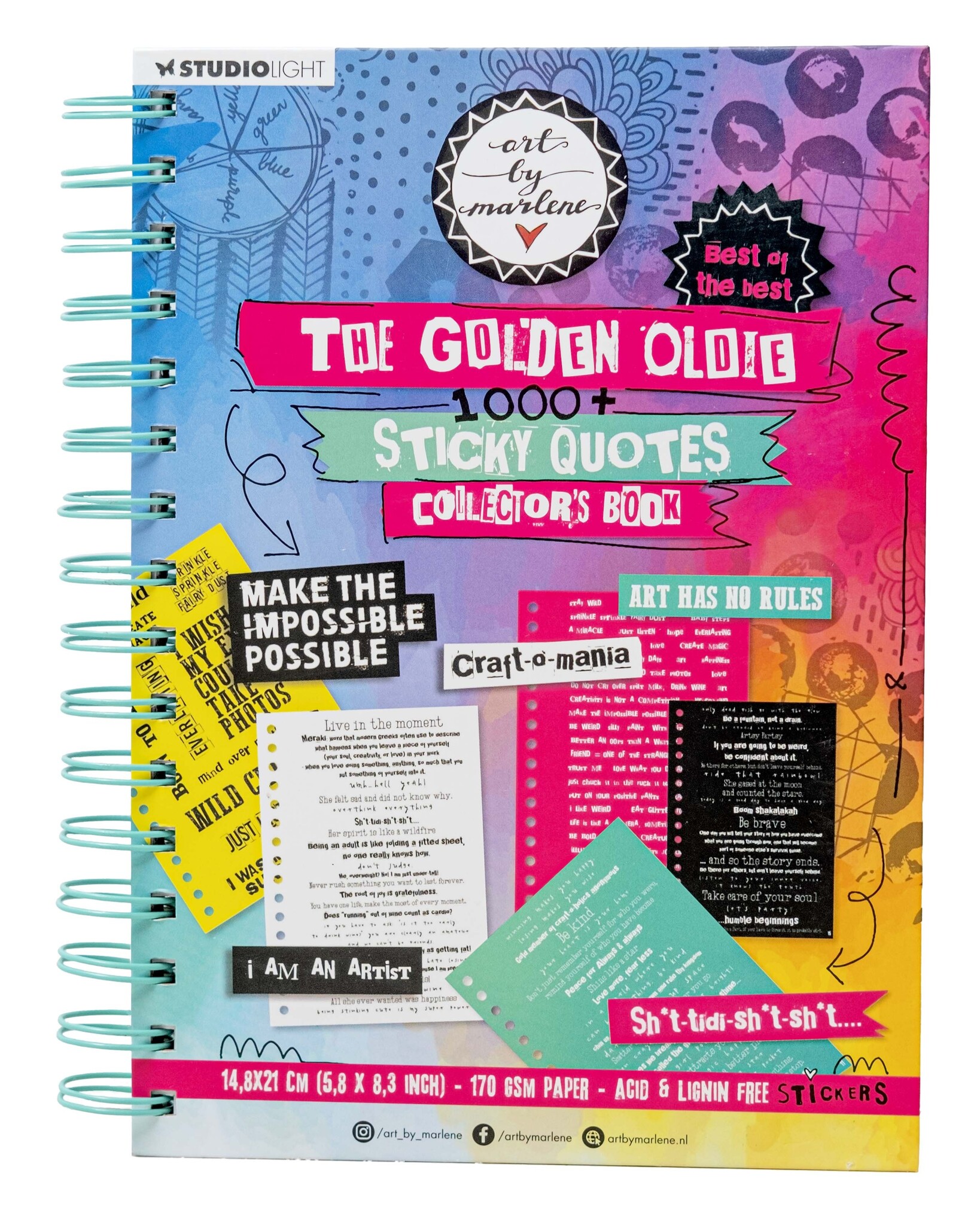 ABM Sticky Quotes Golden oldie collector's book Essentials Collection ...