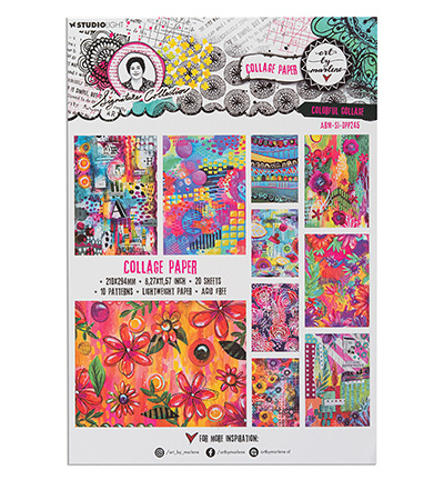 ABM Collage paper Colorful collage Signature Collection nr.255 - Scraphut