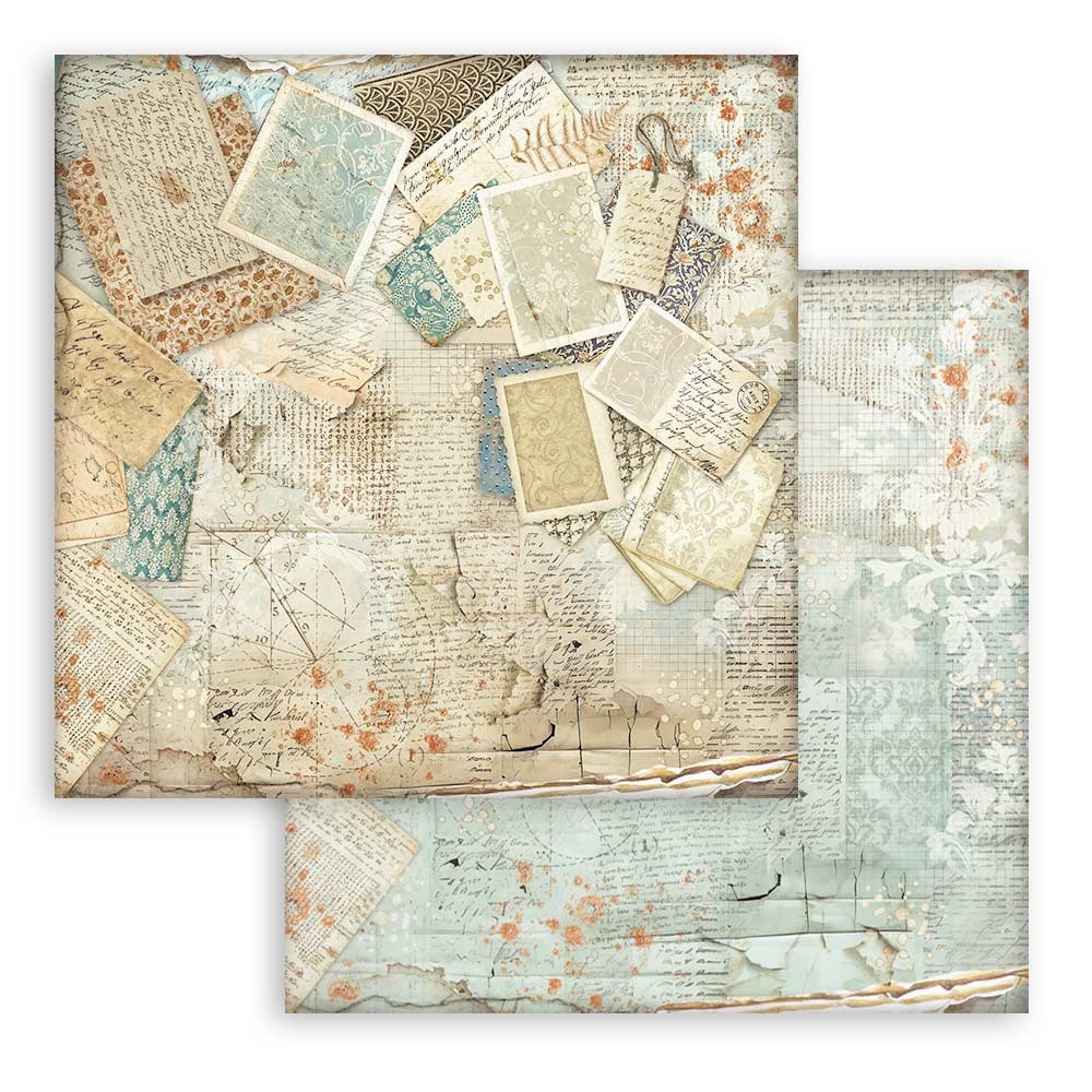 Stamperia Dubbelzijdig Scrapbook Papier - Alterego pattern - Scraphut