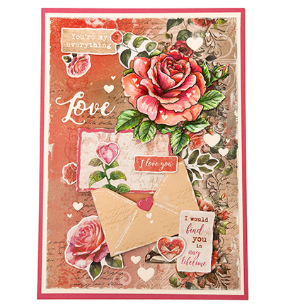 SL Clear Stamp Love letter Love of my life nr.776 - Scraphut