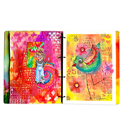 ABM Mask Playing Card Art By Marlene nr.322 - Scraphut