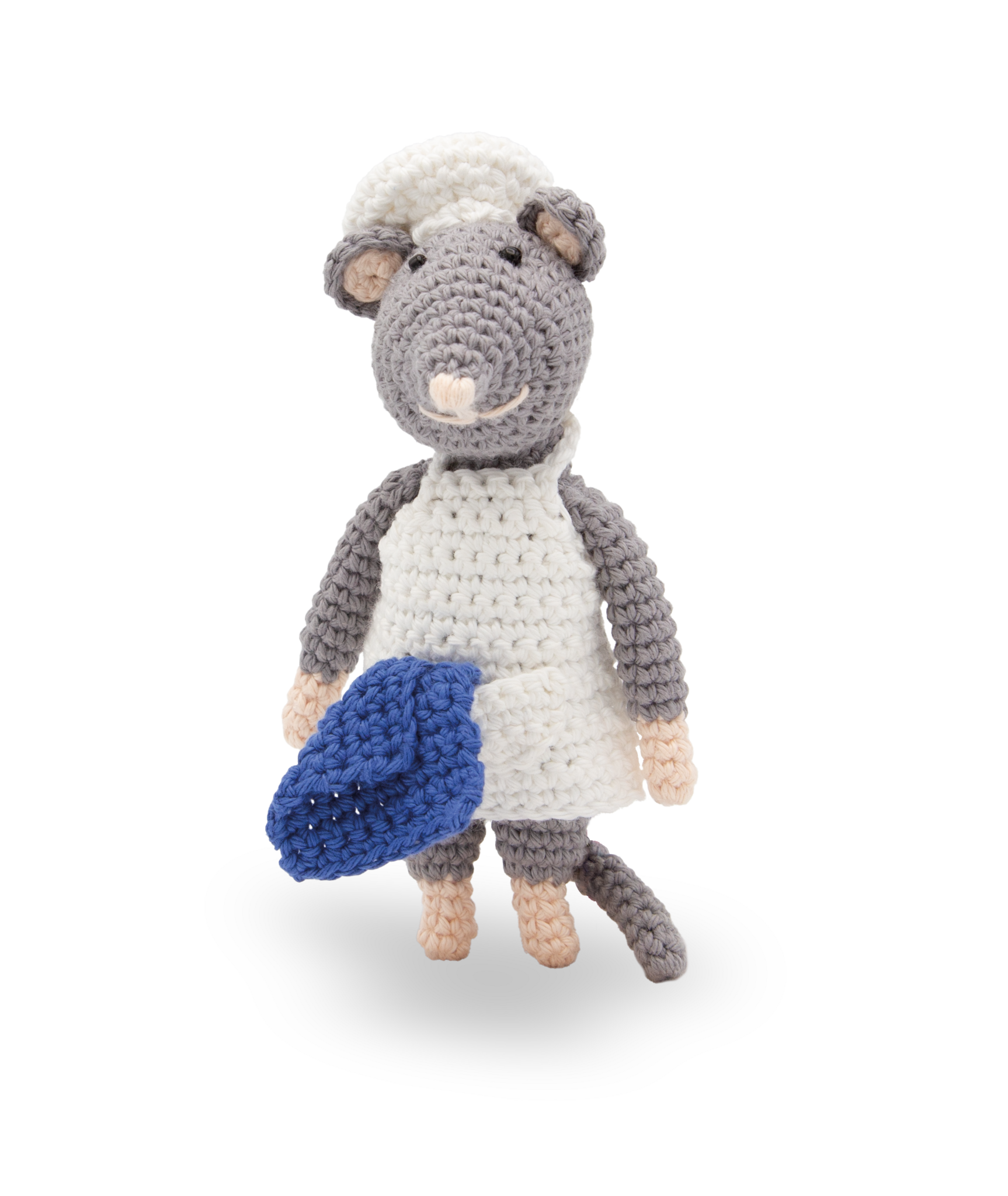 Hardicraft Crochet Kit Baker Mouse - Amigurumi DIY Kit - Scraphut