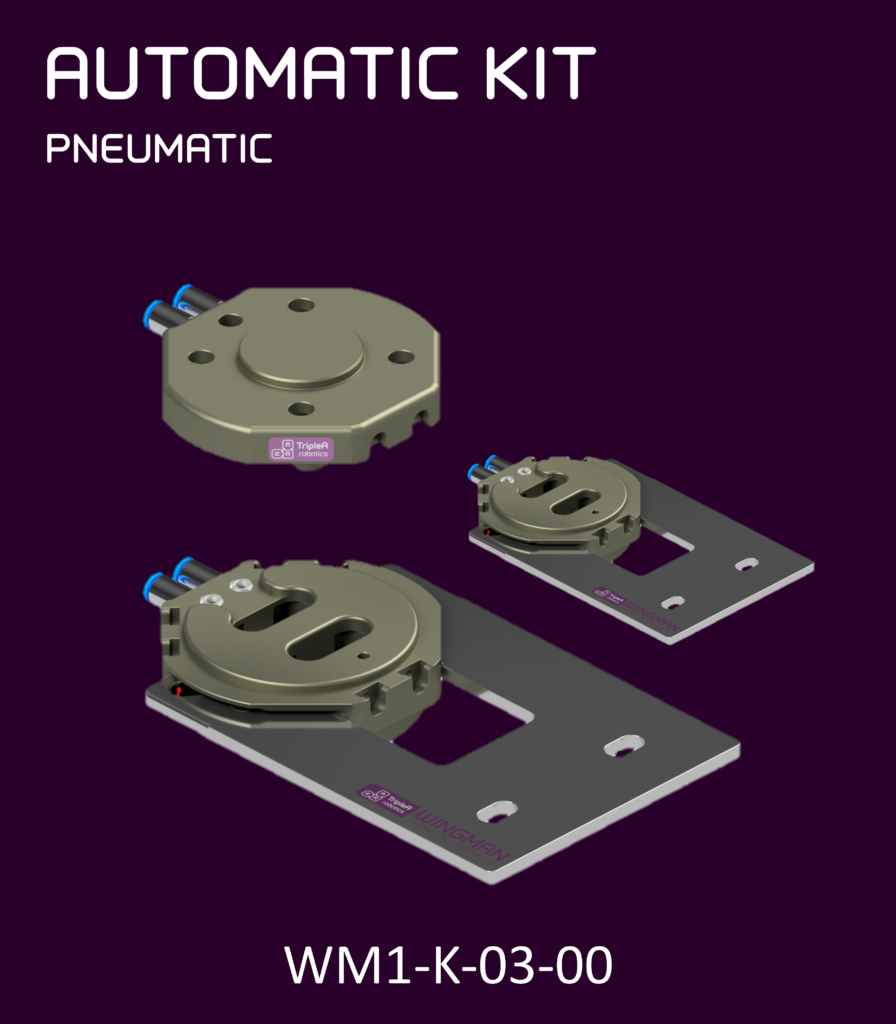Two way WINGMAN automatic kit pneumatic - plug+automate.swiss