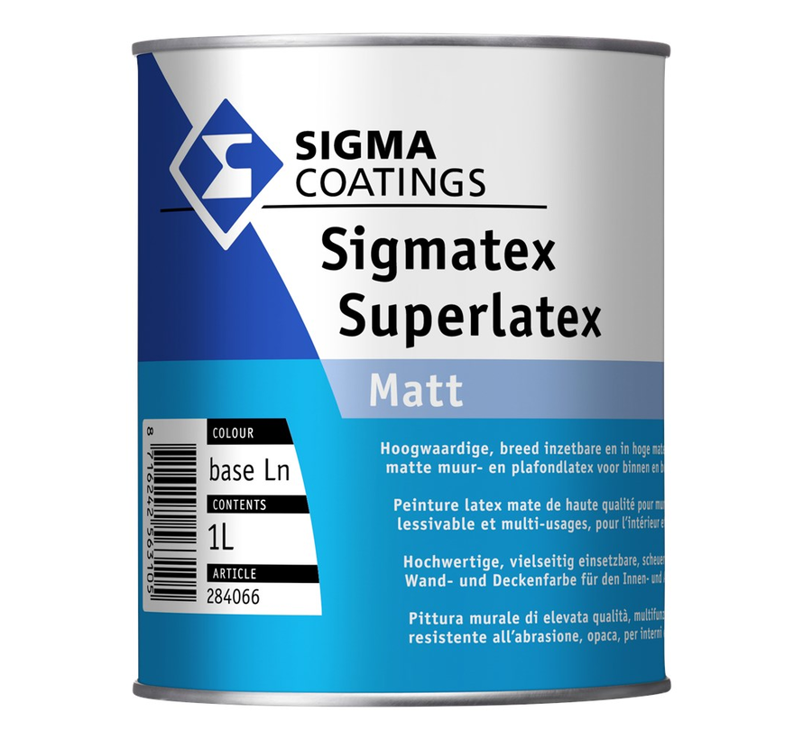 Sigmatex Superlatex Matt | Verfspullen.nl