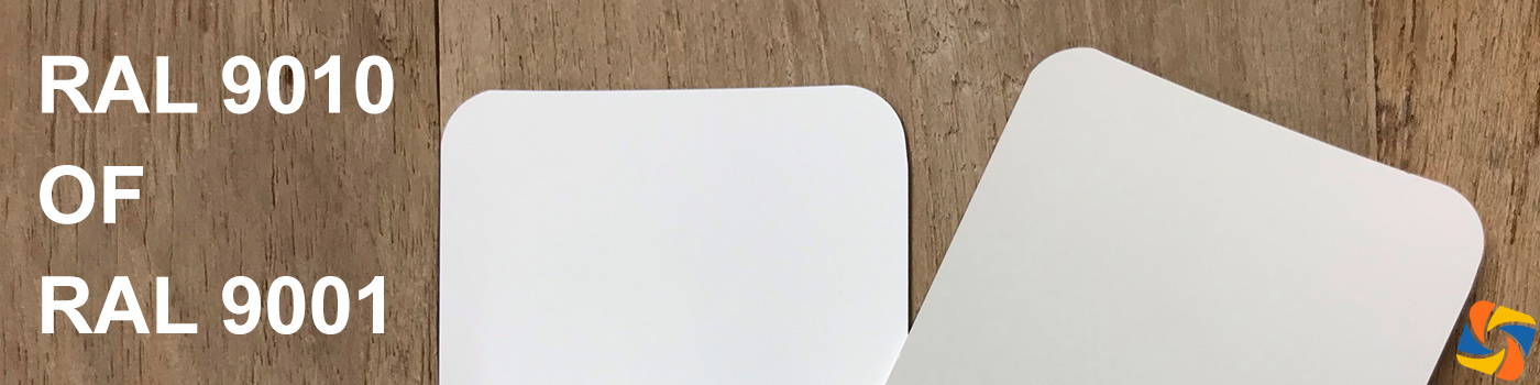 RAL 9010 of 9001, wat is het verschil? | Verfspullen.nl