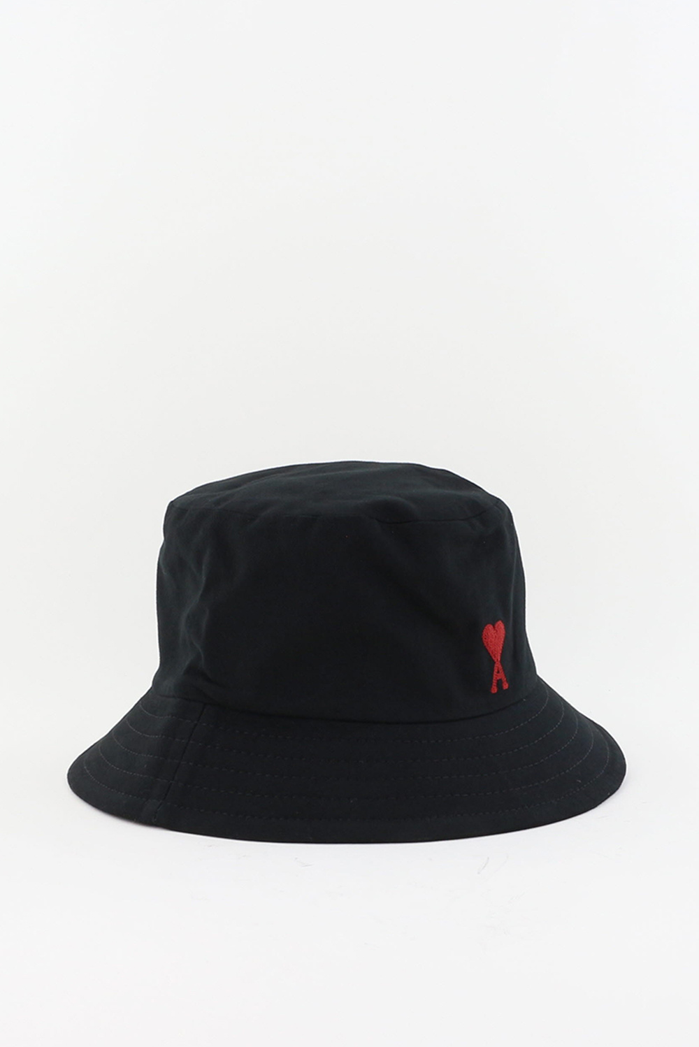 Ami Paris bucket hat with logo Red ADC black - Marjon Snieders