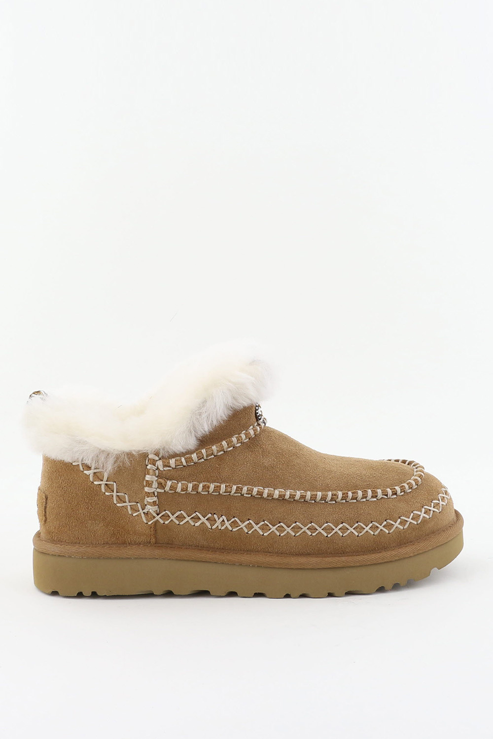 UGG enkellaarsjes Classic Ultra Mini Alpine chesnut - Marjon Snieders