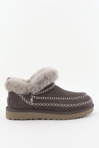 UGG enkellaarsjes Classic Ultra Mini Alpine thunder cloud - Marjon Snieders