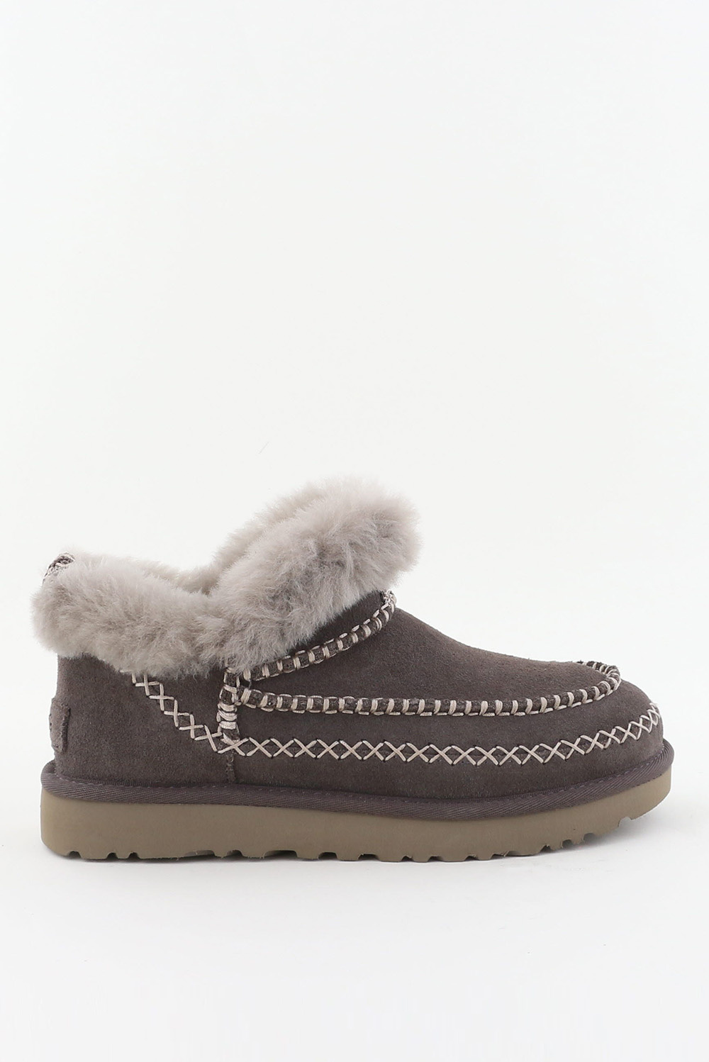 UGG enkellaarsjes Classic Ultra Mini Alpine thunder cloud - Marjon Snieders