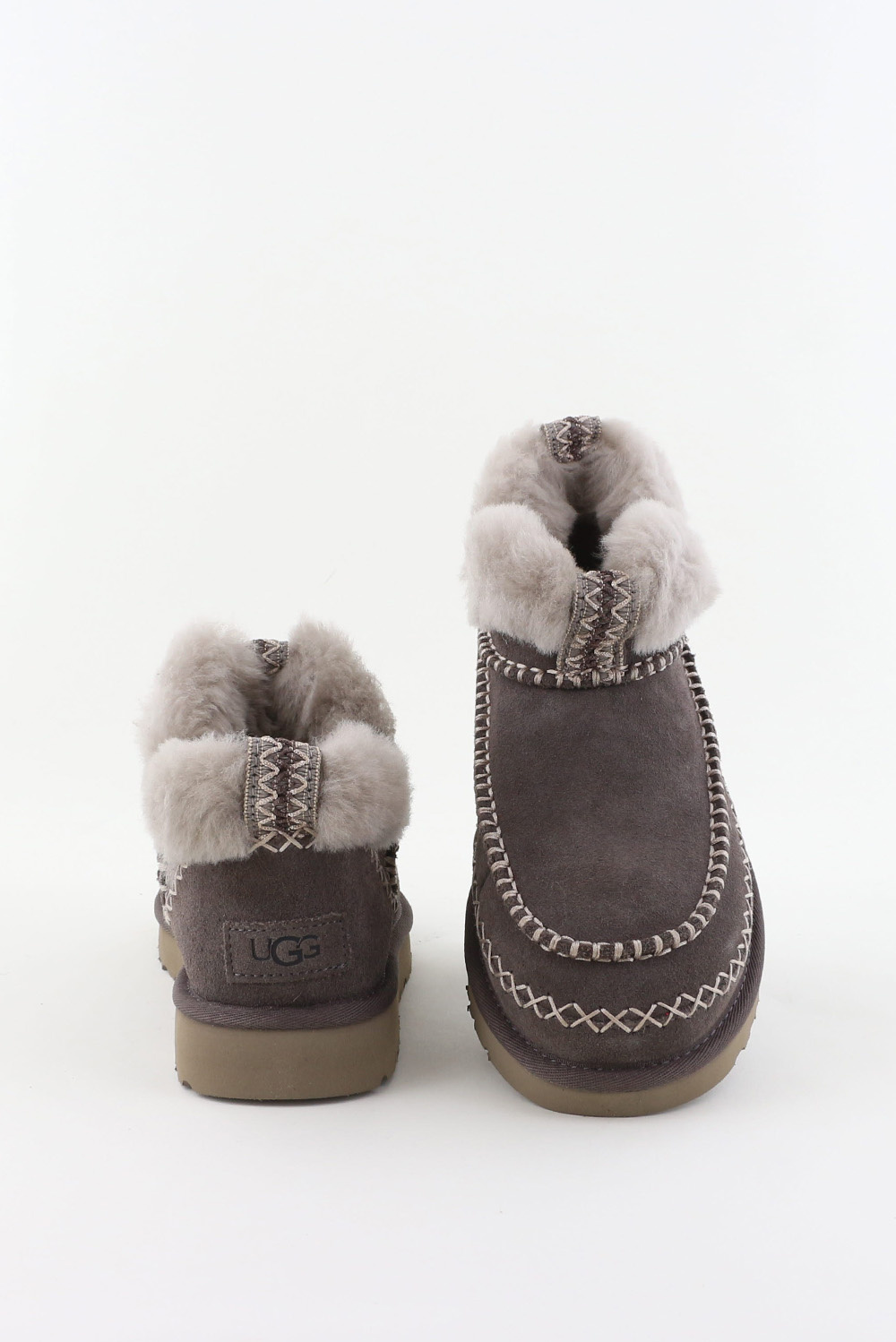 UGG ankle boots Classic Ultra Mini Alpine thunder cloud - Marjon Snieders