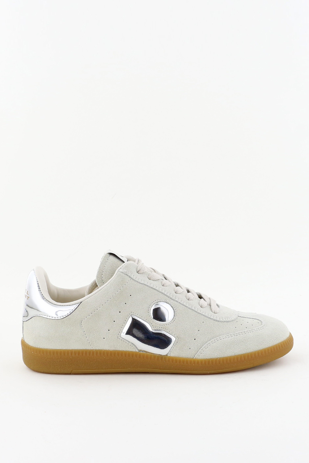 Isabel Marant sneakers Bryce met veters BK0014FA-C1E03S chalk/silver ...