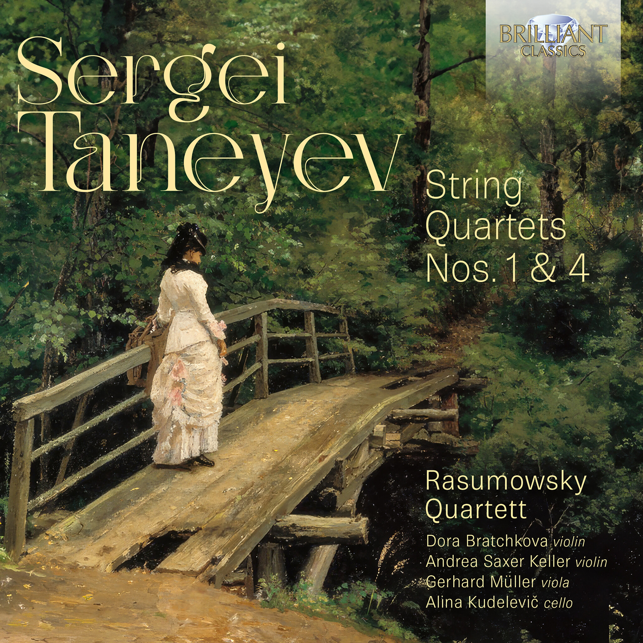 TANEYEV: STRING QUARTETS NOS. 1 & 4 - Klassiek.nl