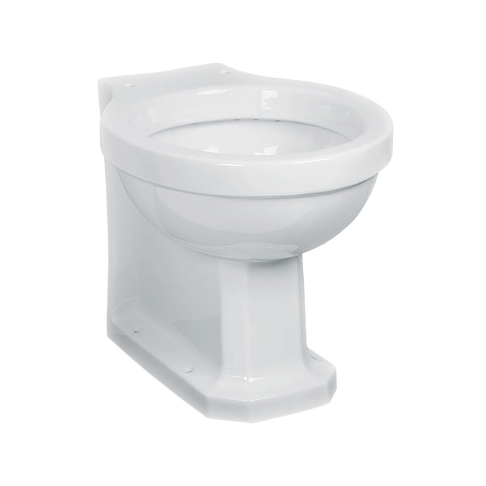Lefroy Brooks Classic Back to wall toilet pan - floor mounted ...