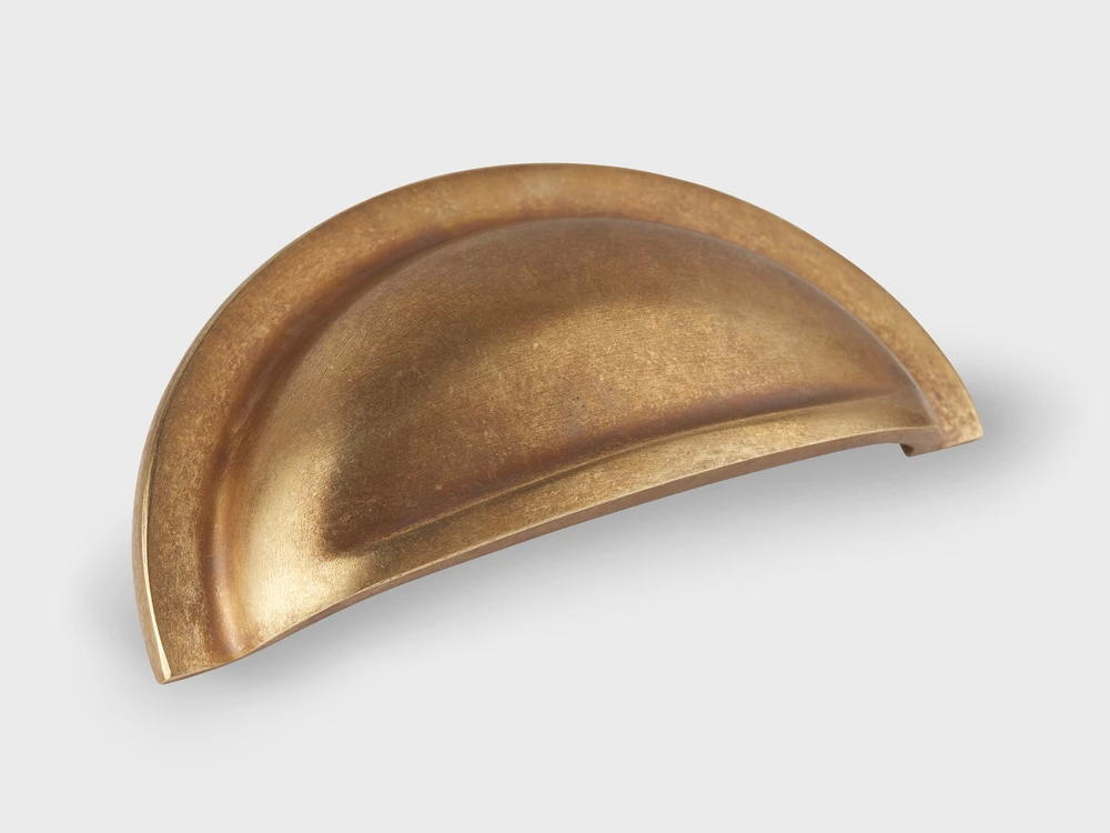 Design solid brass drawer pull, 2 sizes Cotswold COT/PULL76 COT/PULL92 ...