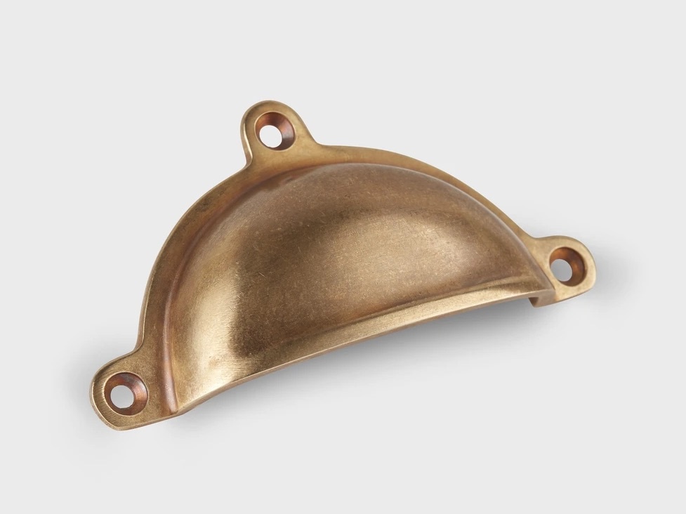Design solid brass drawer pull, Armac Martin Cotswold COT/PULL/FF ...