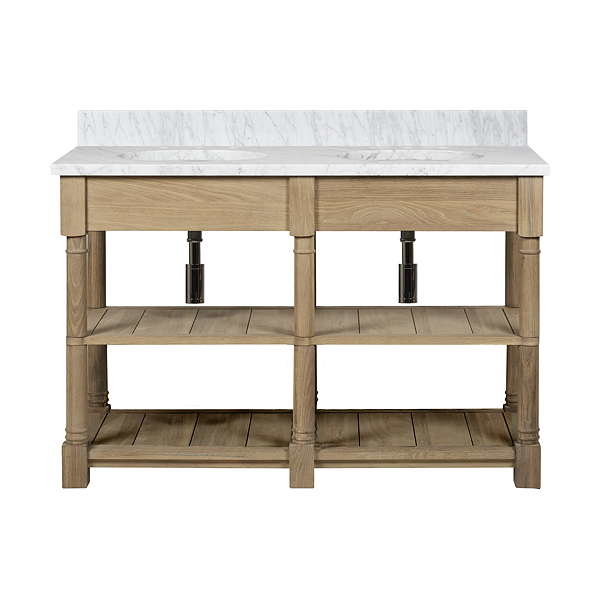 149cm wash basin stand with marble top and 2 basins Edinburgh 1490 ...