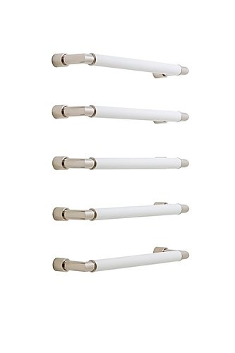 Modern innovation - electric floating rail Carsten, white bars ...