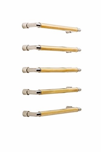 Modern innovation - electric floating rail Carsten, rubbed gold bars ...