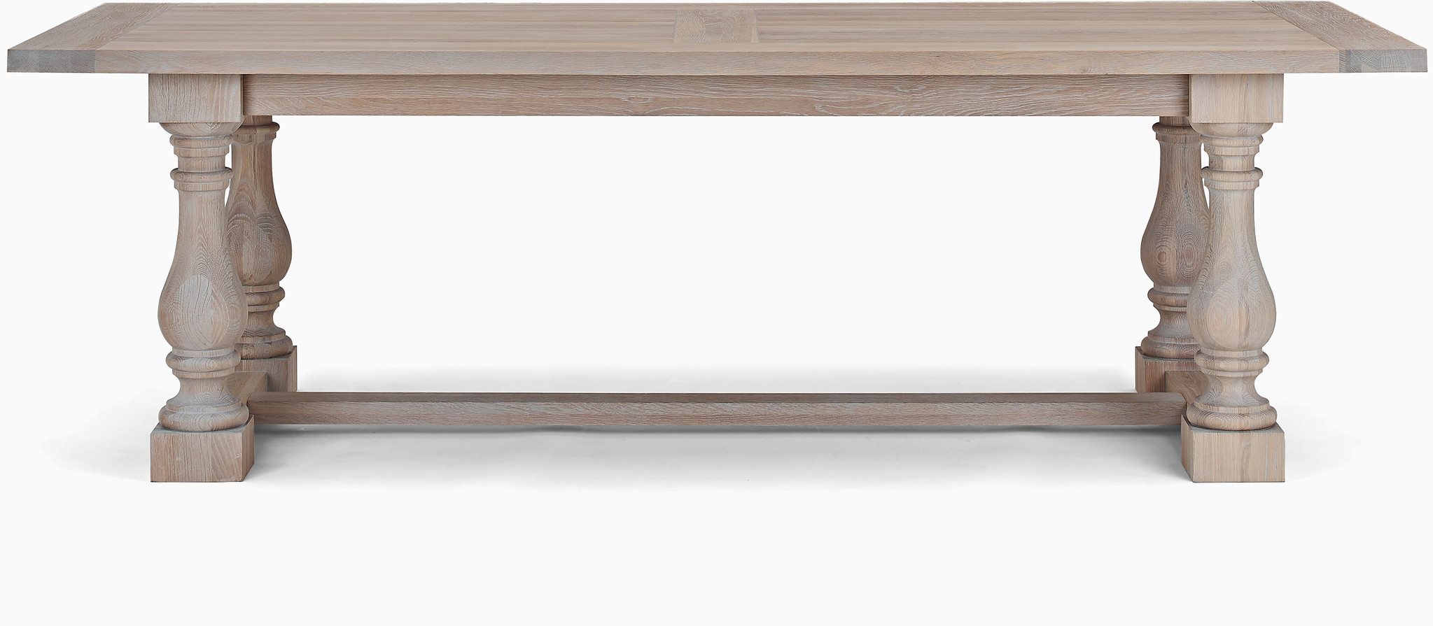 Neptune Balmoral rectangular dining table, oak, 10 or 12 seater ...