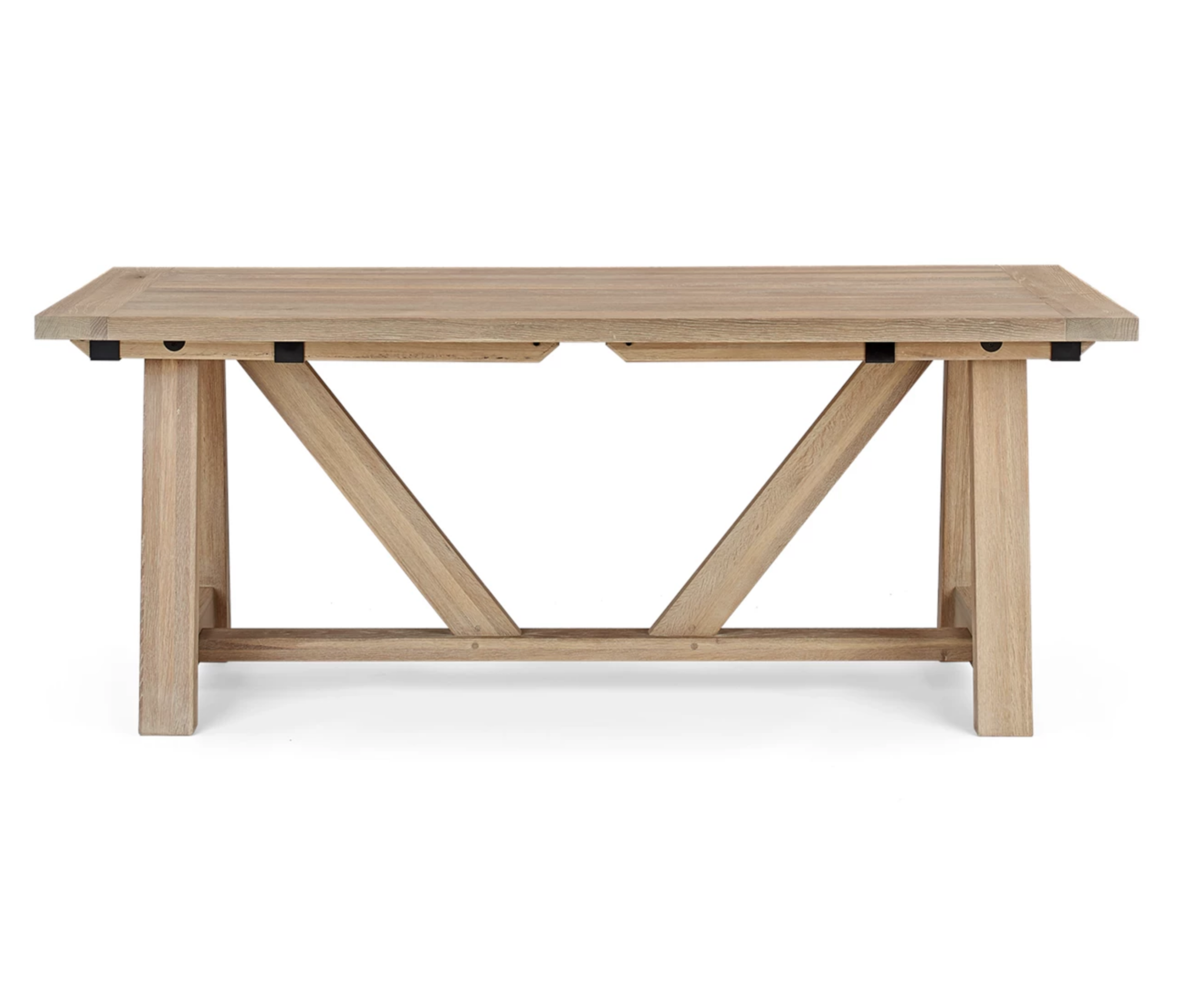 Neptune Arundel Natural extending dining table, oak, 6-10 seater ...
