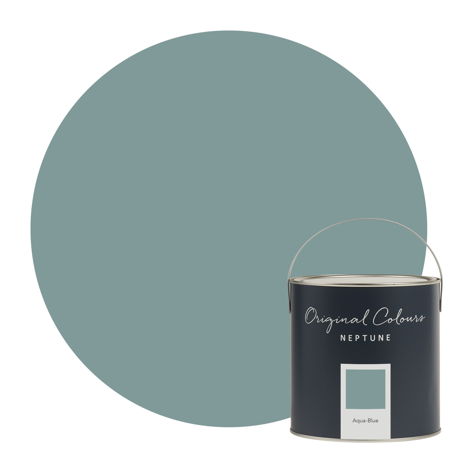 Neptune Nordic Aqua Blue - water-based acrylic paint - TheClassicHouse ...
