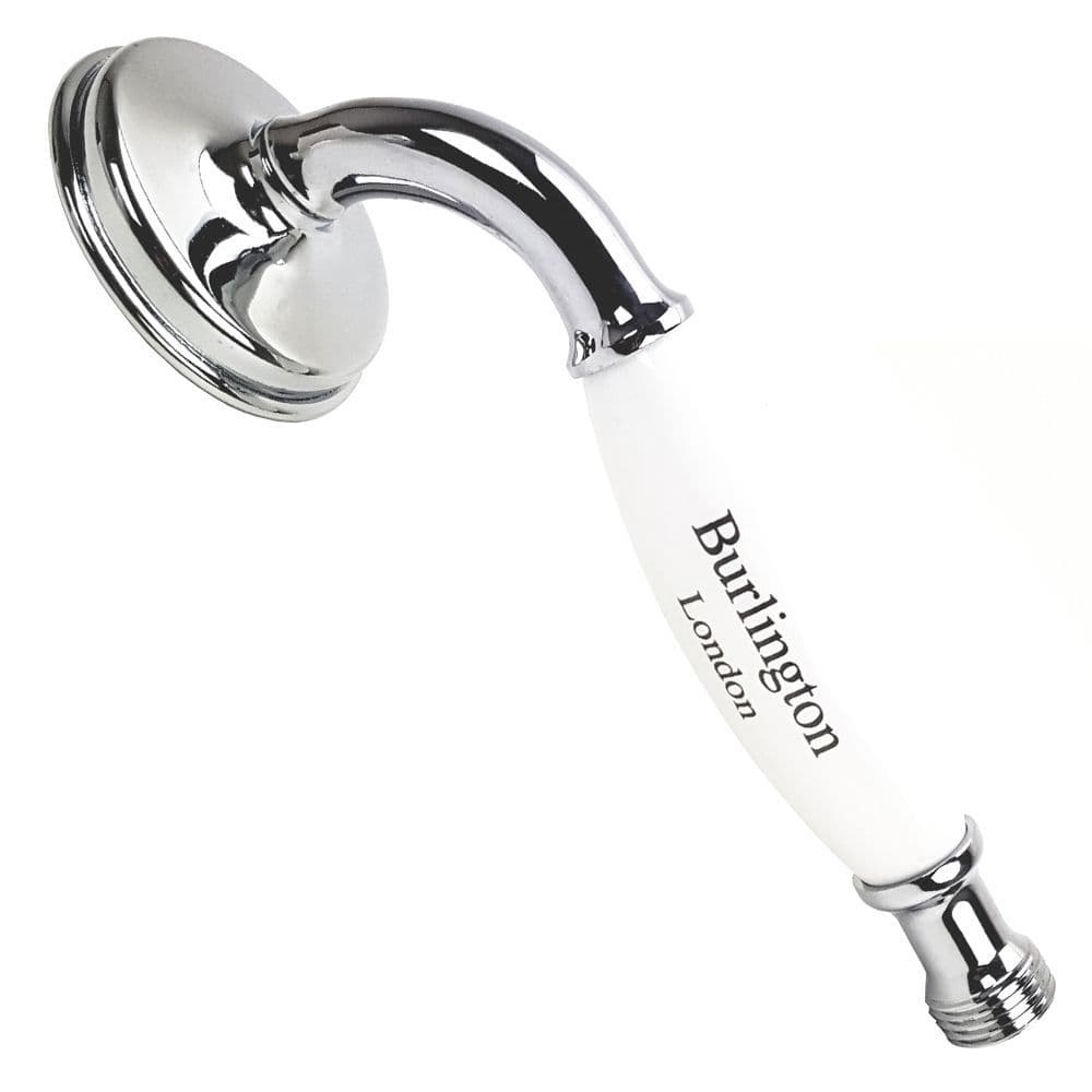 Burlington hand shower, white ceramic V29 - TheClassicHouse - the ...