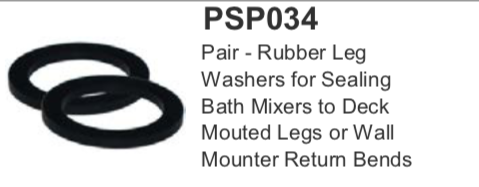 Lefroy Brooks spares - rubber leg washers PSP-034 - TheClassicHouse ...