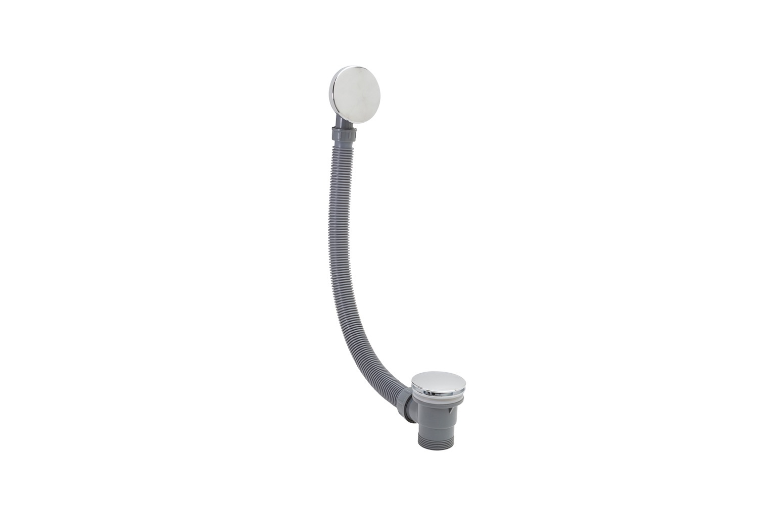 concealed bath overflow with click-clack waste, chrome, Coalbro CO5001 ...