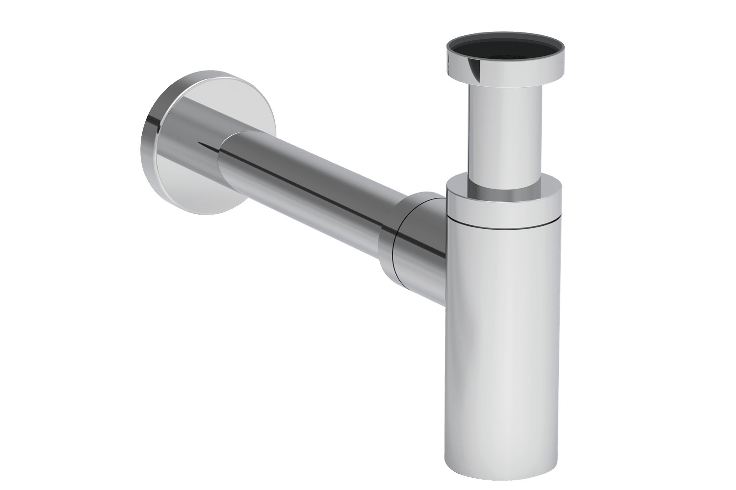 Coalbrook modern flat bottom basin bottle trap, CO5004 ...