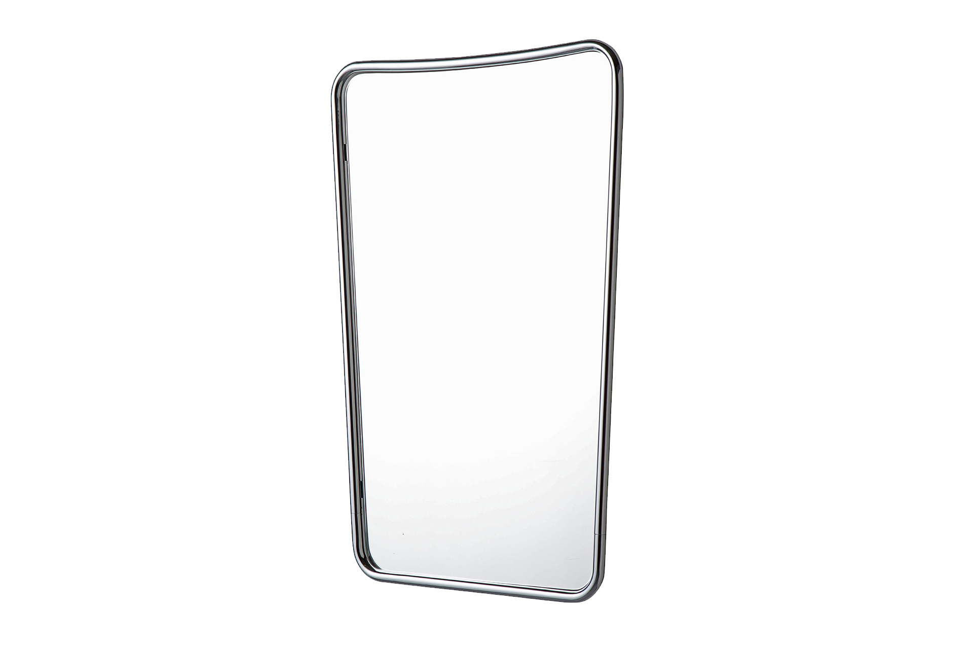 Bleu Provence trapezoidal mirror with metallic frame AB237 ...