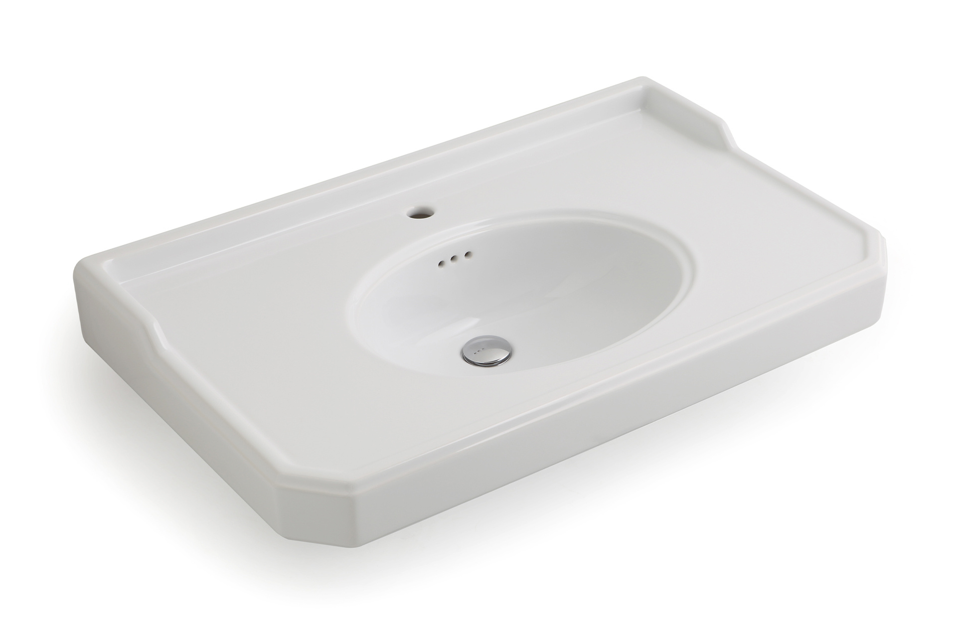 Provence 90cm basin with metal stand BP790-790BM - TheClassicHouse ...