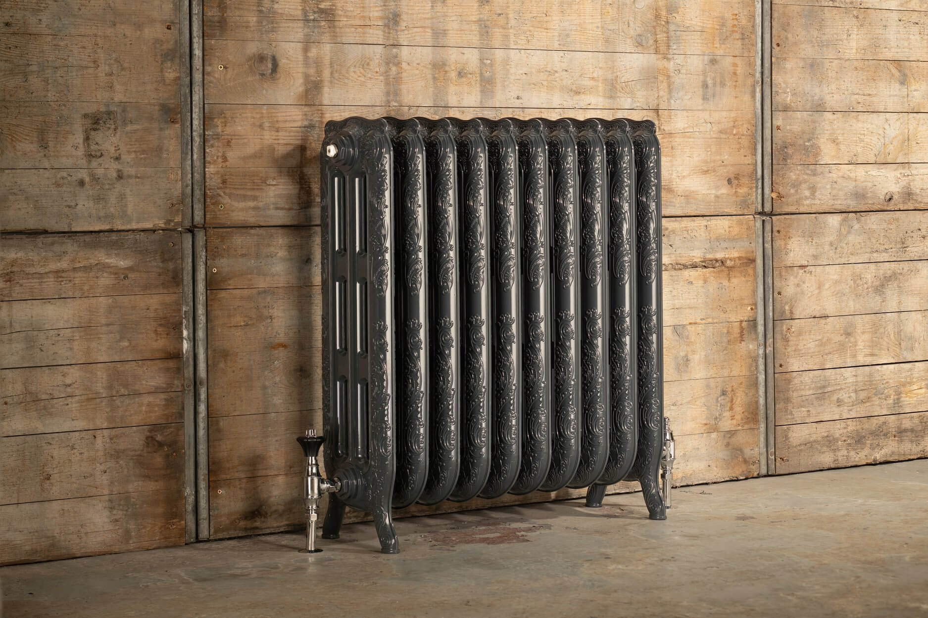 Classical retro design Aluminium radiator Rococo 770/3 -10 ...