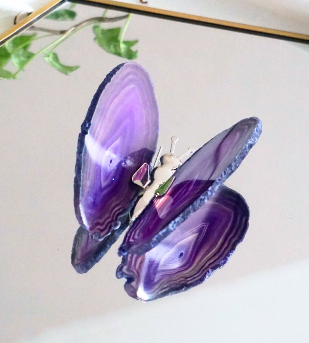 Butterfly of agate gemstone - Order online now