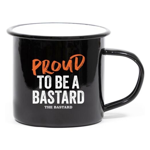 The Bastard mok emaille - Proud to be a Bastard - Eenmannenkado