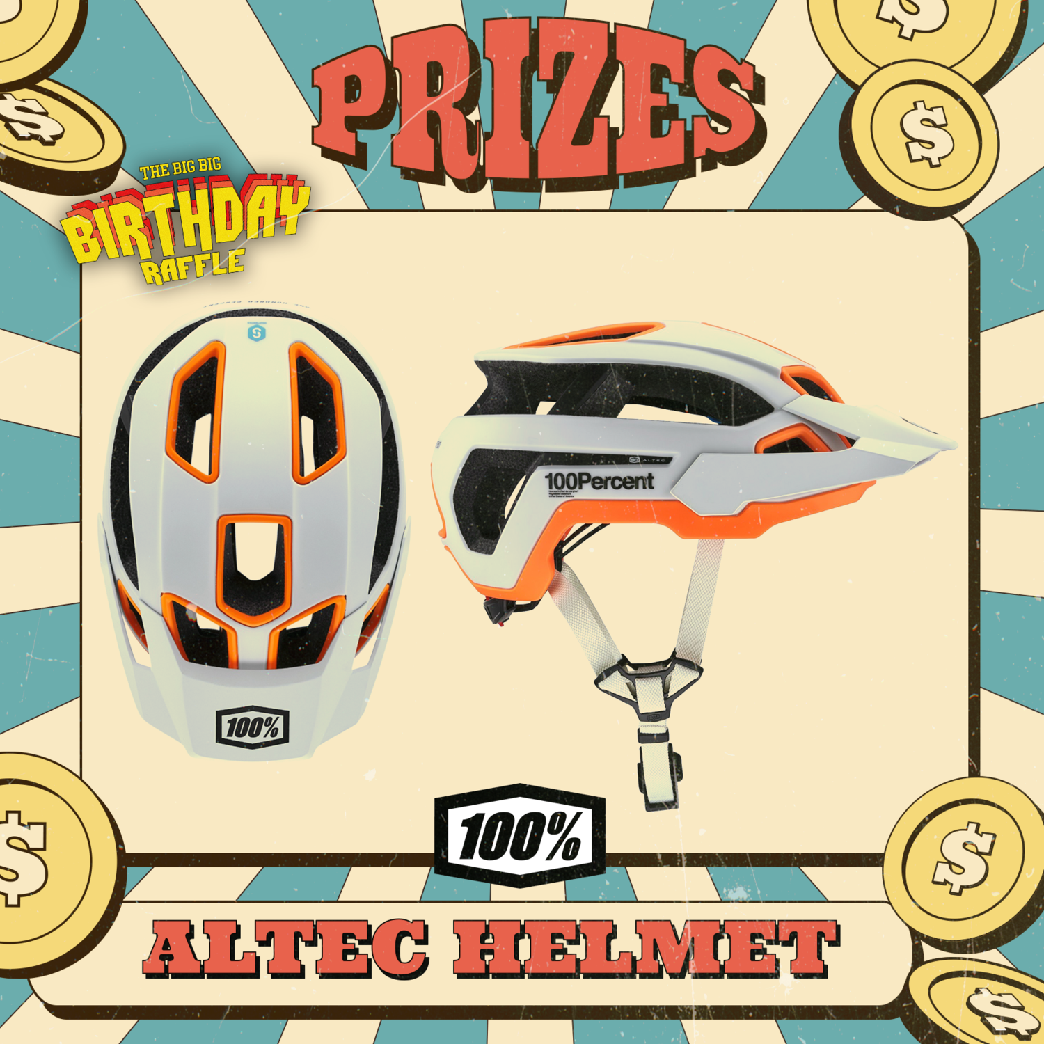 Big Birthday Raffle Ticket - Feel Good Bicycles